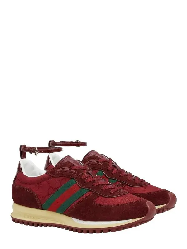 Gucci Re-motion Sneakers With Adjustable Ankle Strap - Enkelahong