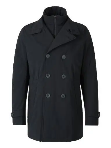 Herno Double-breasted Trench Coat - Black