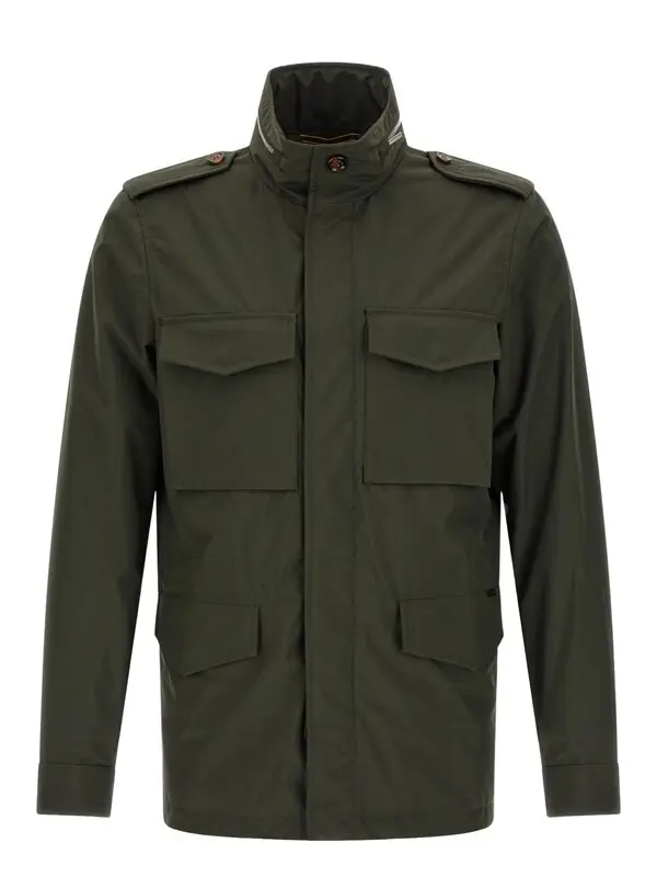 MOORER Denver Field Jacket - Green