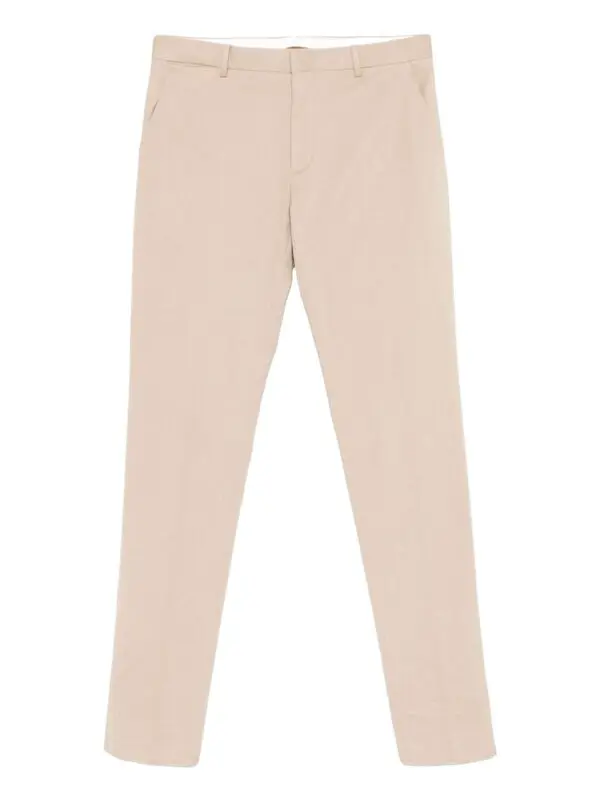 Zegna Tailored Concealed-fastening Trousers - Beige