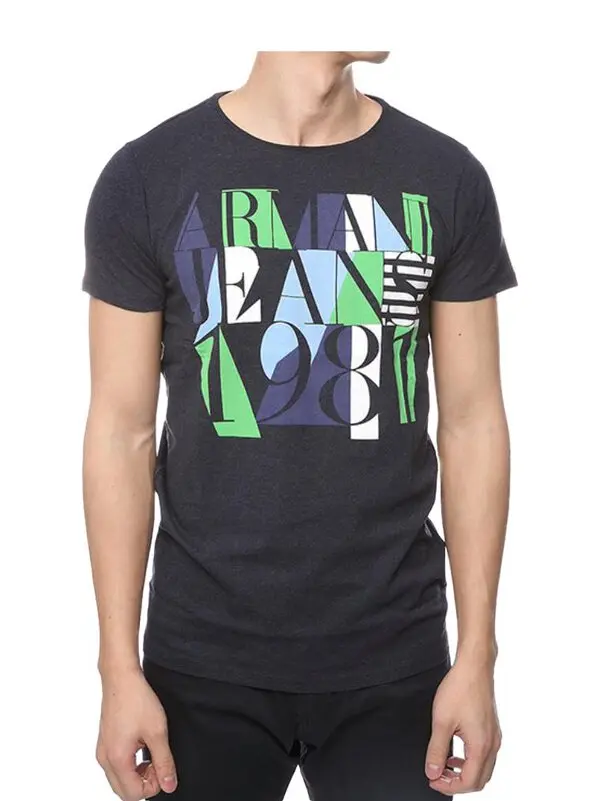 Emporio Armani Logo Details T-shirt - Black