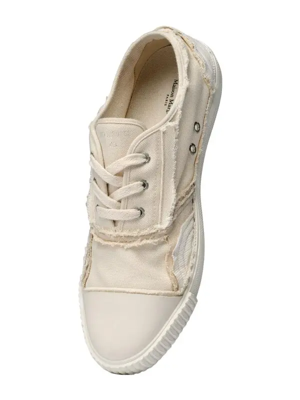 MAISON MARGIELA Inside-out Lace-up Sneakers - Nude