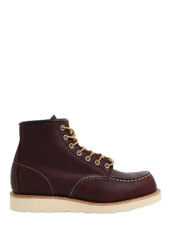 Red Wing Moc 6 Lace-up Boots - Black