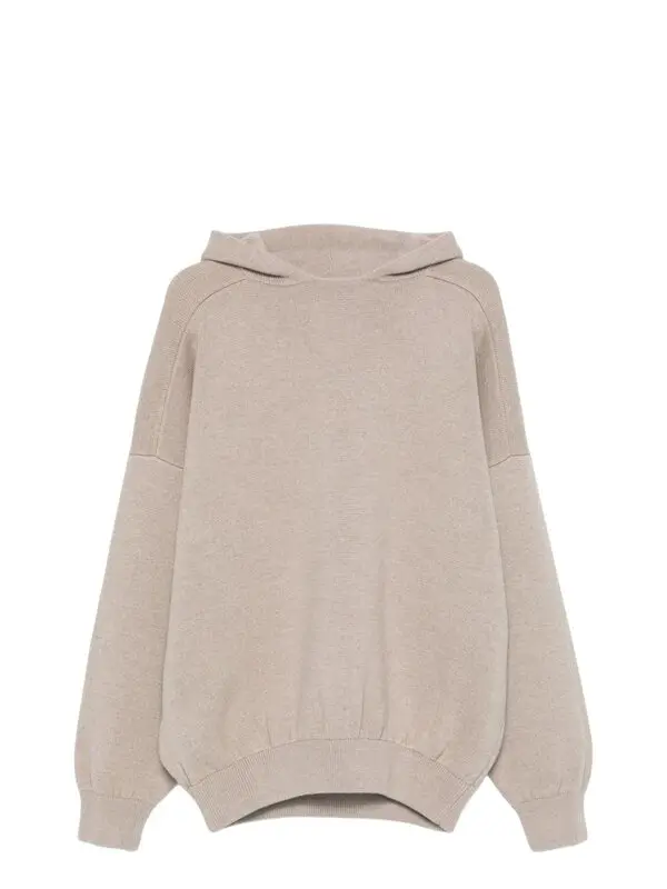 Fear Of God Hooded Sweater - Nude