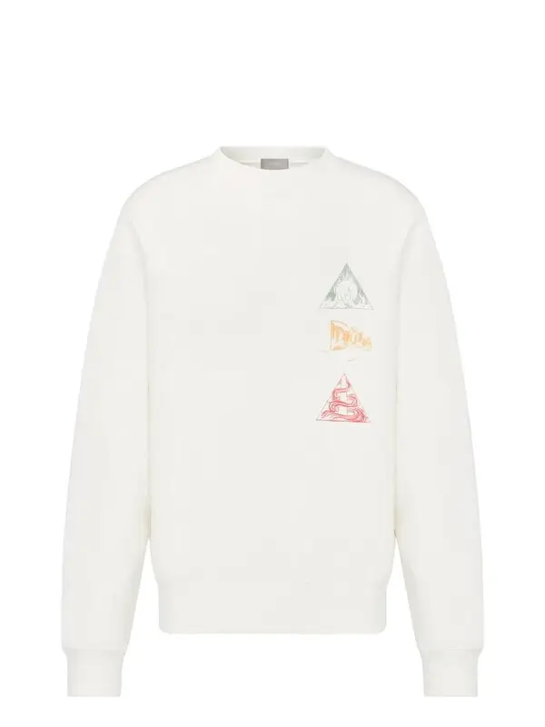 Dior Relaxed-fit Sweatshirt - White