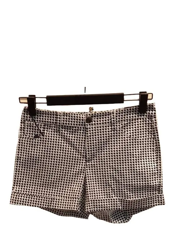 Emporio Armani Patterned Waistband Shorts - Nude