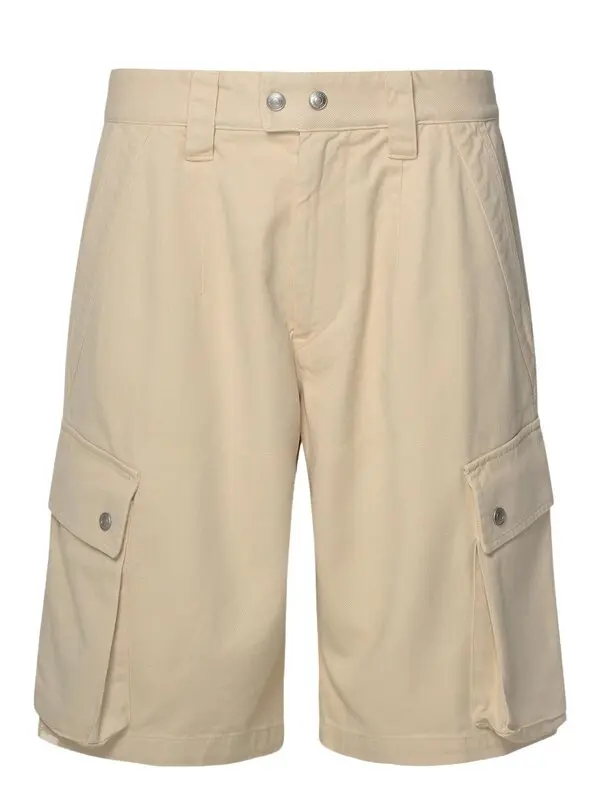 Isabel Marant Étoile Mid-rise Loose-fit Cargo Shorts - Nude