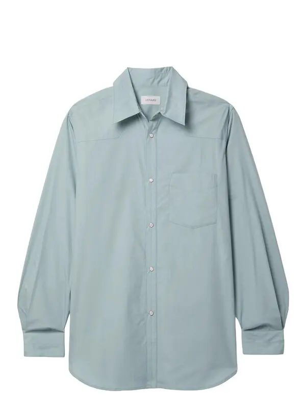 LEMAIRE Long-sleeved Shirt - Blue