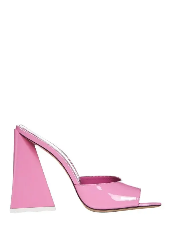 Attico Devon Heeled Mules - Pink