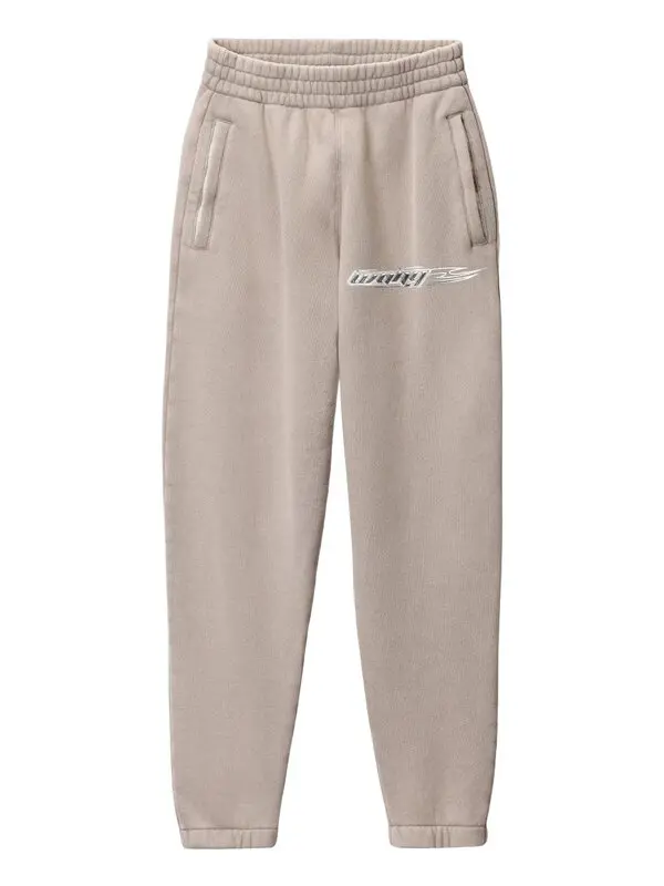 Alexander Wang Logo Patch Track Pants - Washed Taupe