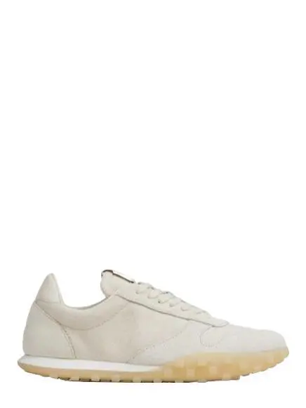 JIL SANDER Moon Lace-top Sneakers - White