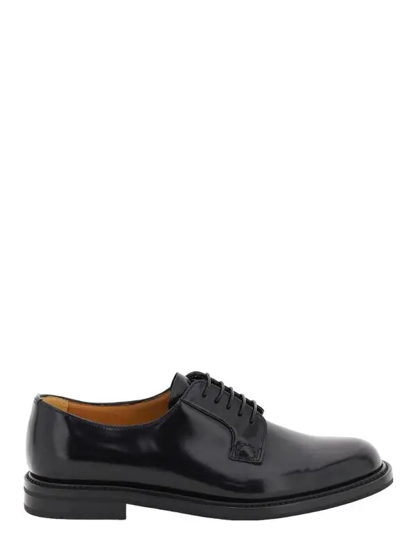Church's Shannon Round Toe Derby Shoes - Black