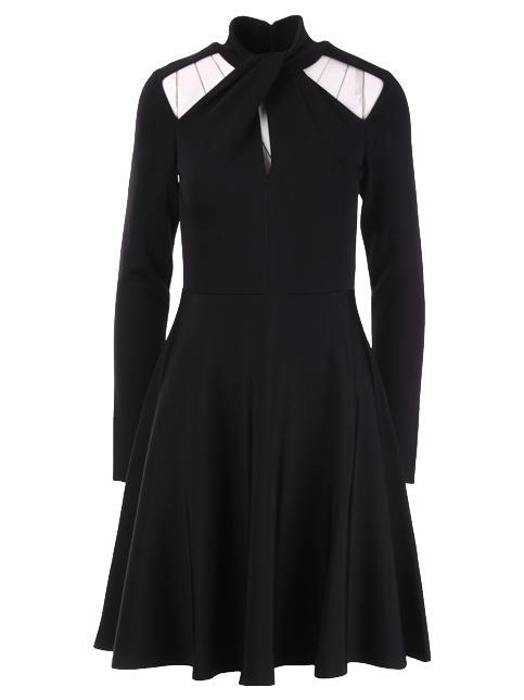 Givenchy Trumpet Dress With Cut-out Neckline - No