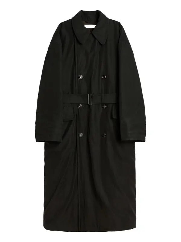 Our Legacy Duvet Trench Coat - Black