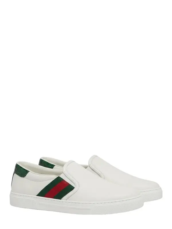 Gucci Ace Slip-on Sneakers - White