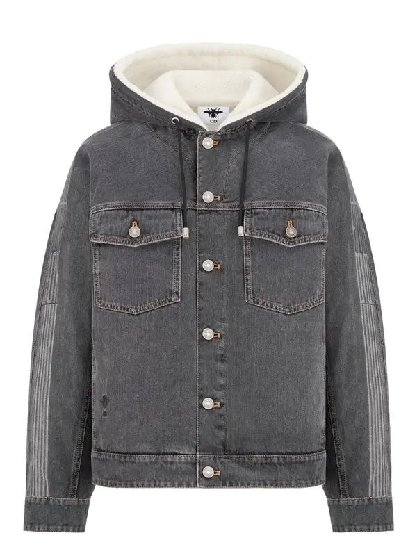 Dior Alps Oversized Hooded Jacket - Grey