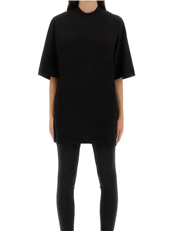 Rick Owens Jumbo Crewneck T-shirt - Black