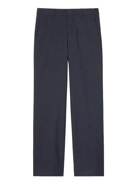 Gucci Gg Wool Trousers - Dark Blue