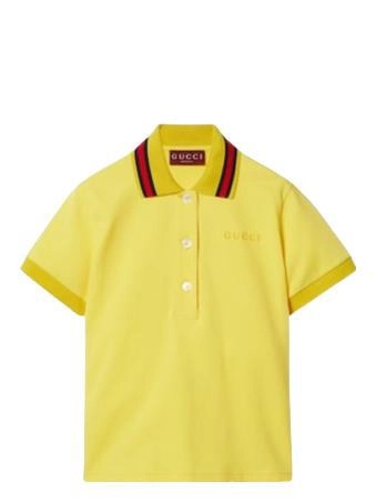 Gucci Embroidered Polo Shirt - No