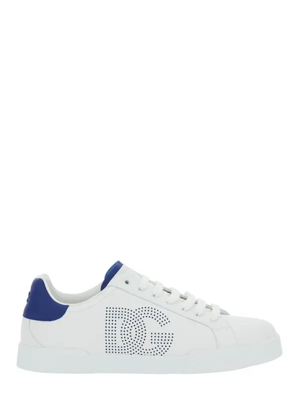 Dolce & Gabbana Portofino Low-top Sneakers - White