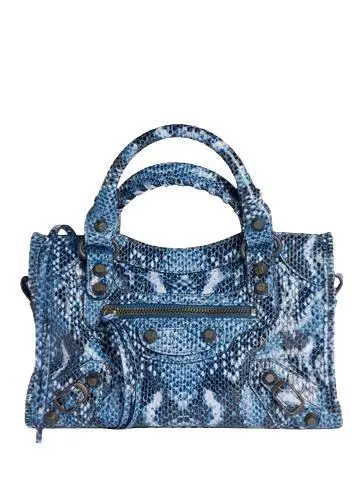 Balenciaga Le City Mini Shoulder Bag - Blue
