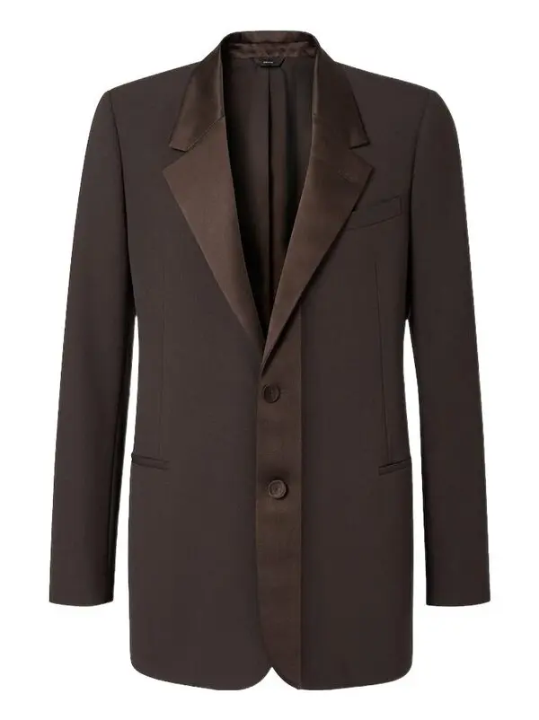 Fendi Single Breasted Tailored Blazer - Black
