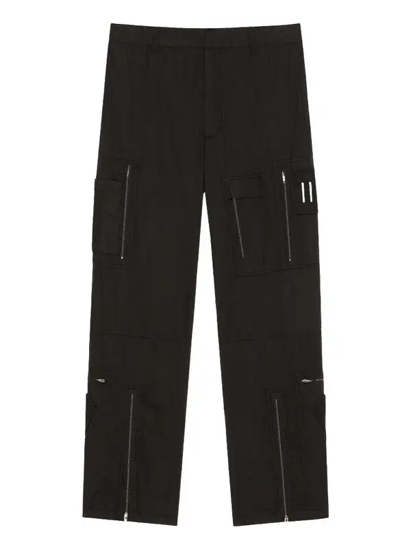 Givenchy Zipped Pocket Cargo Pants - Black