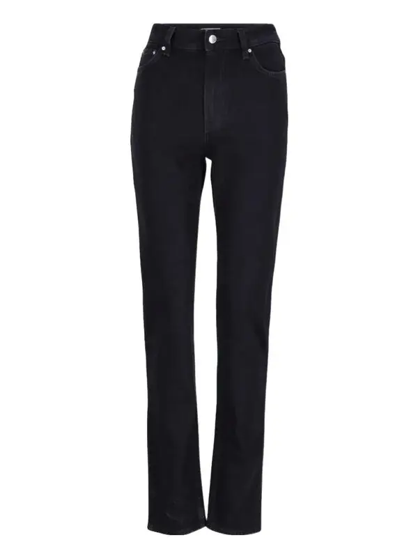 TOTEME Logo-patch Jeans - Black