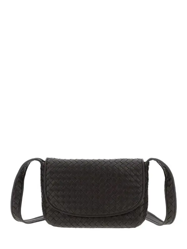 Bottega Veneta Veneto Flap Messenger Bag - Maroon