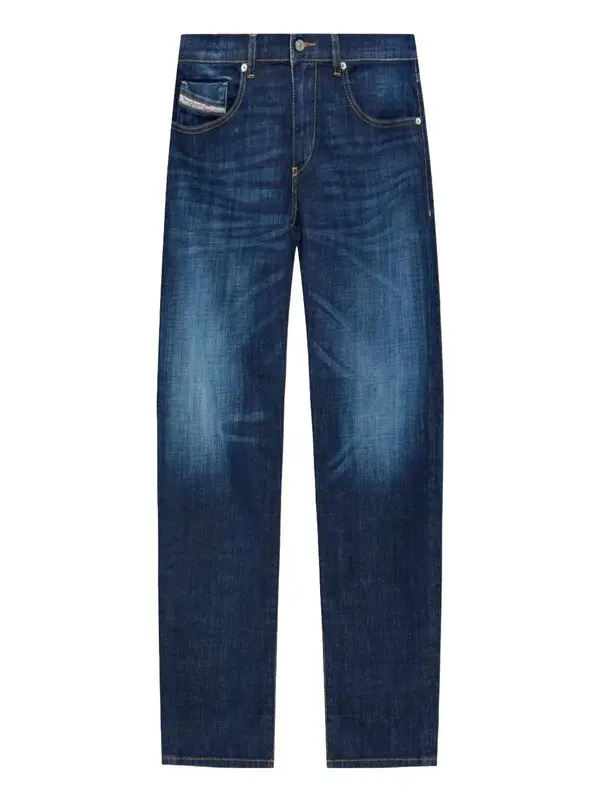 DIESEL® D Strukt Faded Effect Jeans - Blue