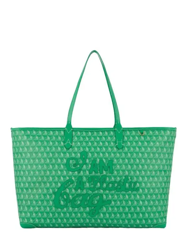 ANYA HINDMARCH Logo Tote Bag - Green