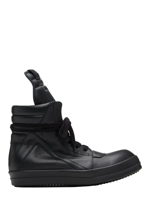 Rick Owens High Top Lace-up Sneakers - Black