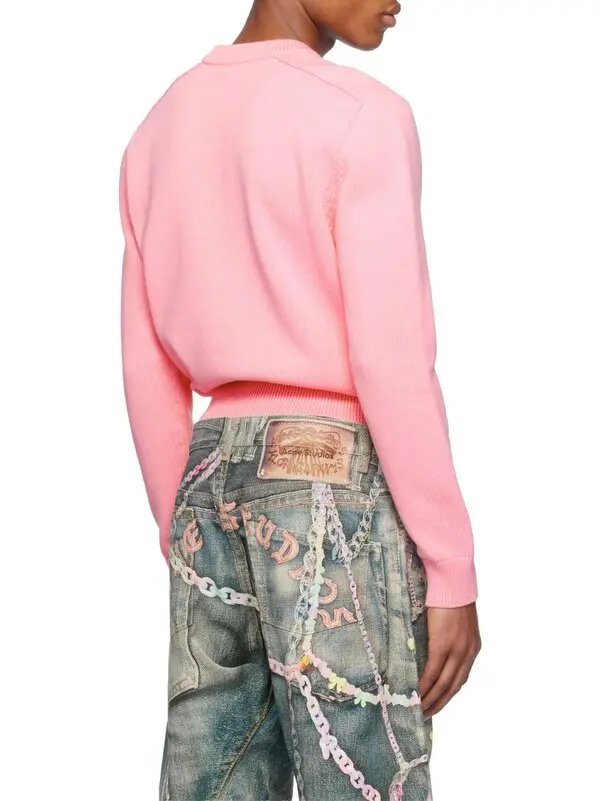 Acne Studios Crewneck Sweater - Pink