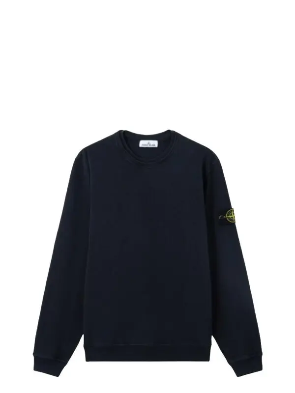Stone Island Crewneck Sweatshirt - Navy Blue