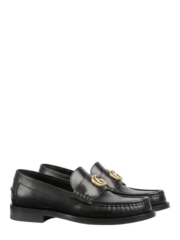 Gucci Double G Loafers - Black