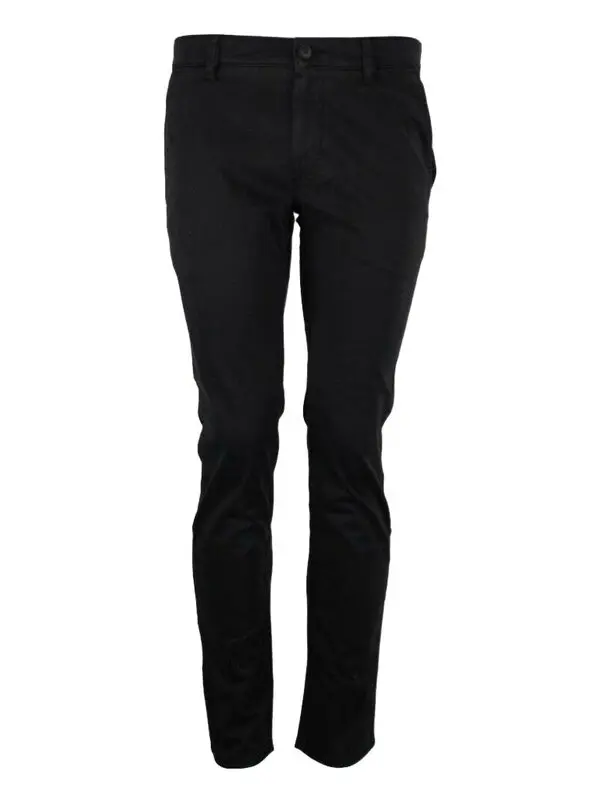 Hugo Boss Slim-fit Jeans With Logo Patch - Black