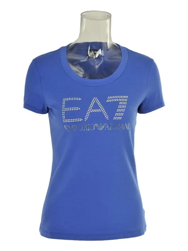 EA7 Logo T-shirt - Blue