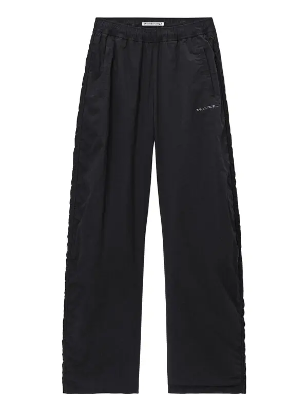 Alexander Wang Ruched Track Pants - Black