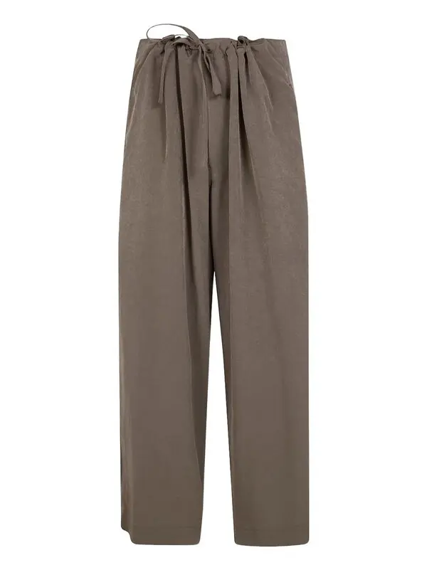 Y’s Drawstring Pocket Trousers - Green