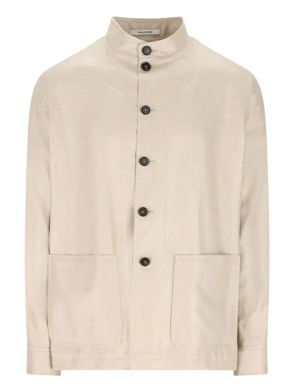 Tagliatore Klein Button-up Jacket - Beige
