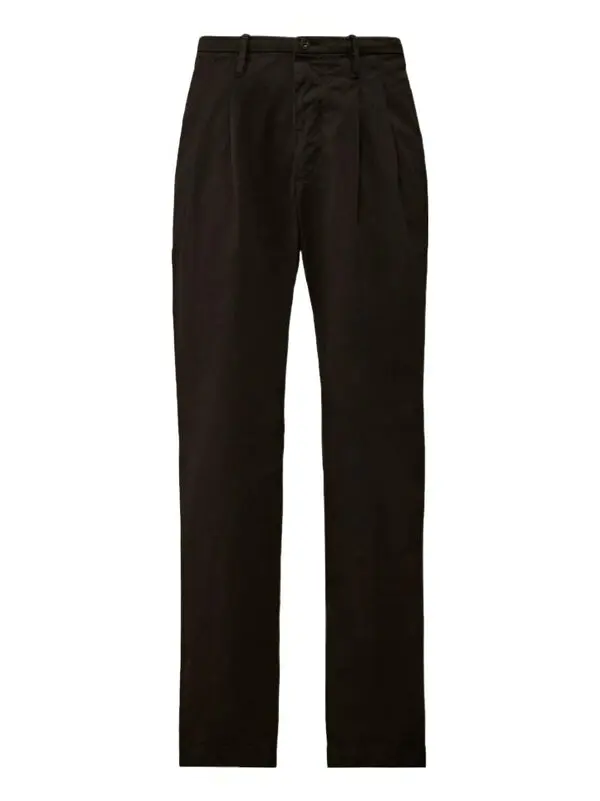 C.P. COMPANY Pleated Trousers - Black