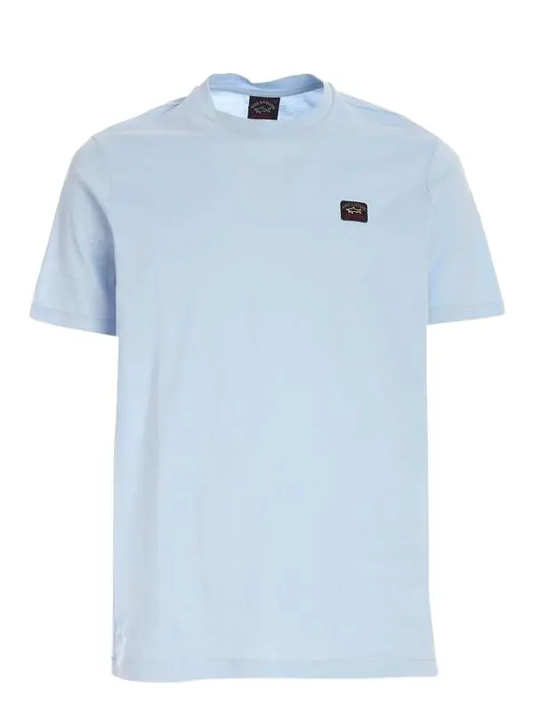 PAUL  SHARK Logo Decal T-shirt - Blue