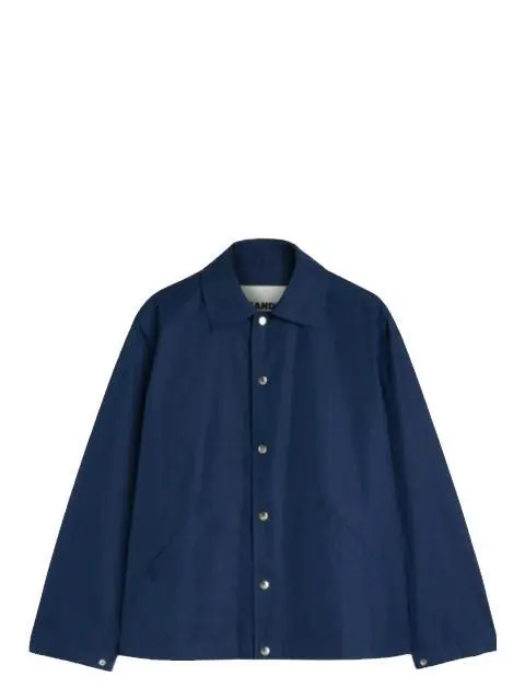 JIL SANDER Press-stud Jacket - Night Purple