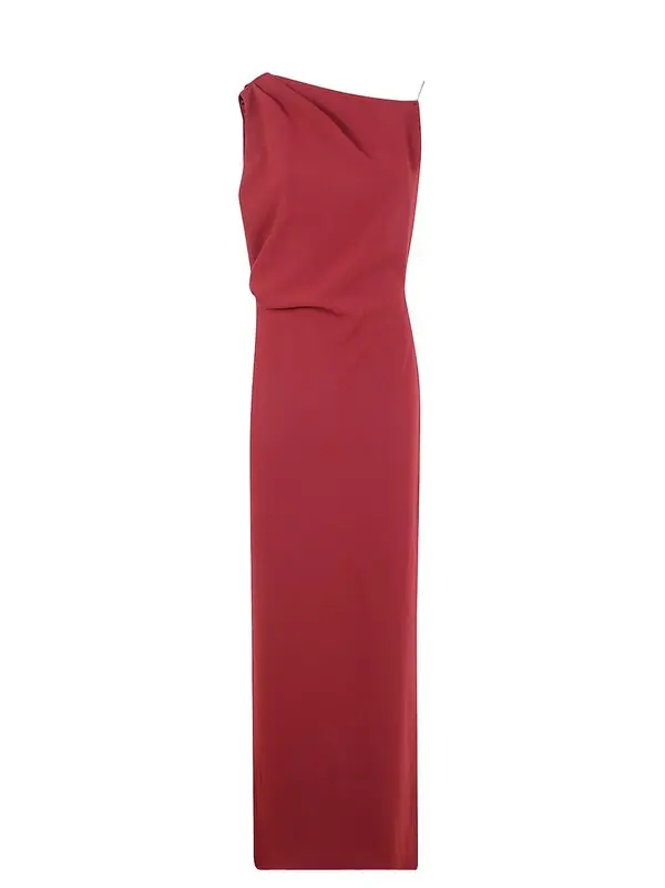 Max Mara Sleeveless Bustier Dress - Red