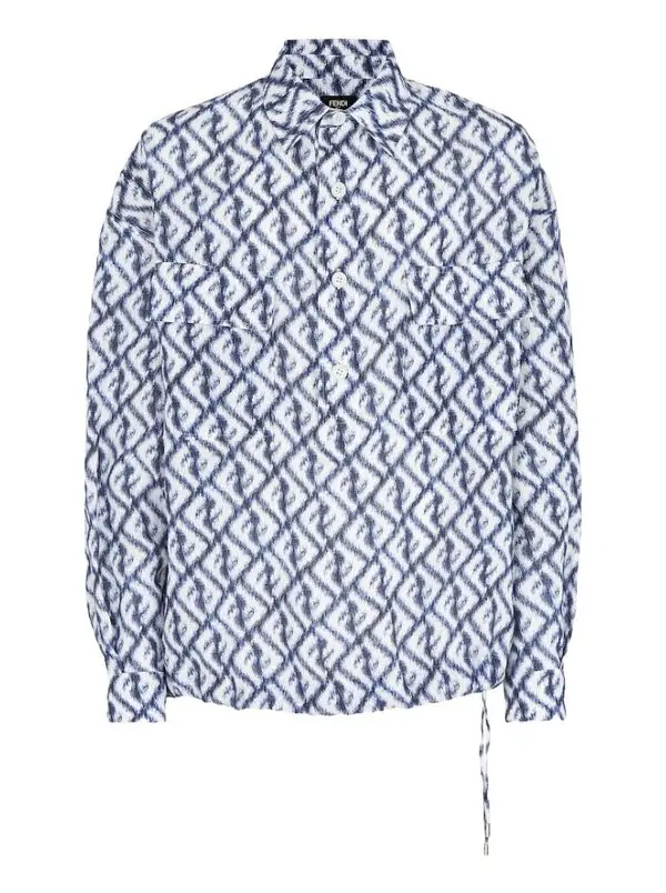 Fendi Buttoned Long-sleeved Shirt - No