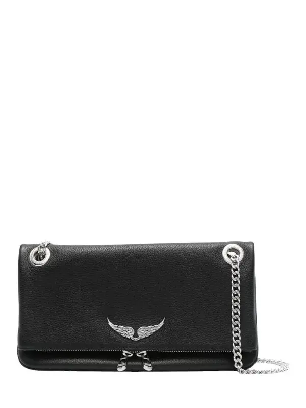 Zadig&Voltaire Logo Shoulder Bag - Black