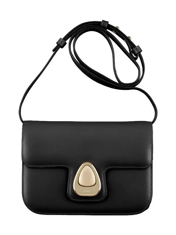A.p.c. Astra Small Shoulder Bag - Black