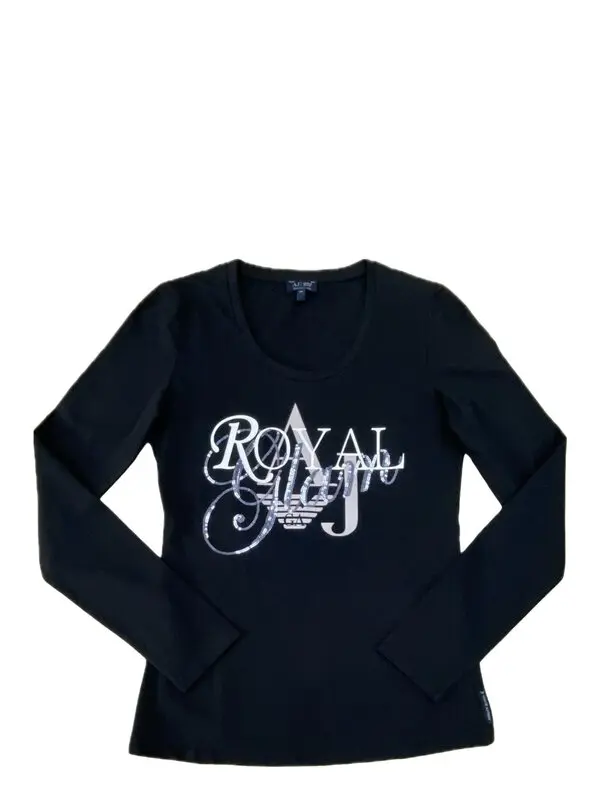 Emporio Armani Long Sleeve T-shirt - Black