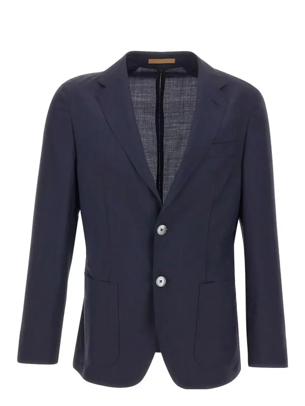Hugo Boss Single-breasted Blazer - Black