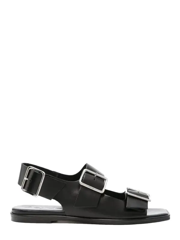 AeydĒ Thekla Leather Sandals - Black